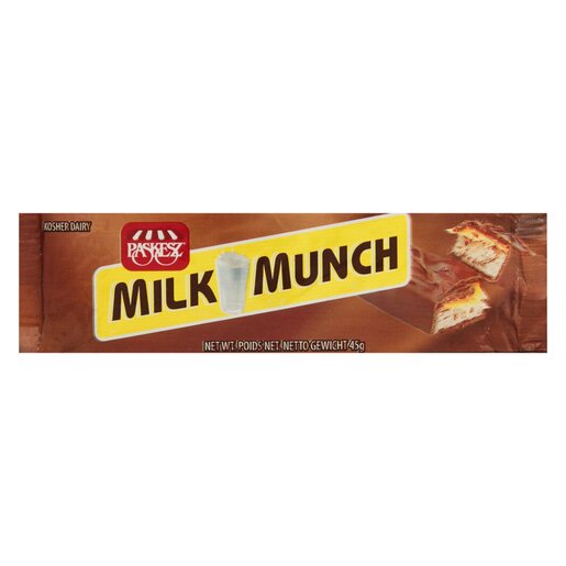 Paskesz Milk Munch Chocolate Bar 45g | PnP