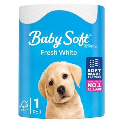 Baby Soft White 2 Ply Single | PnP