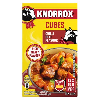 Knorrox Chilli Beef Stock Cubes 12 x 10g | PnP