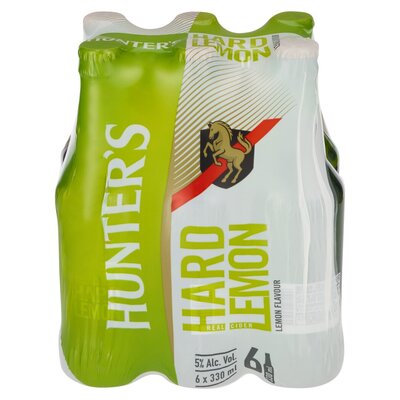 Hunters Hard Lemon NRB 6 x 330ml | PnP