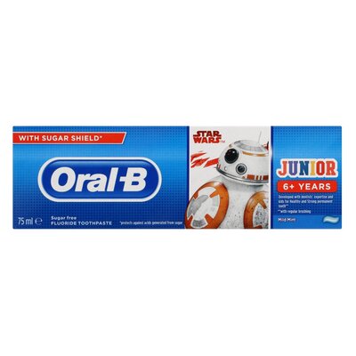 Oral-B Junior 6+ Years Toothpaste 12 x 75ml | PnP