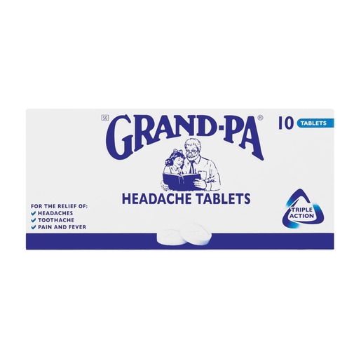 Grand-pa Headache Tablets 10s | PnP