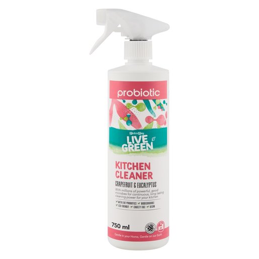 LiveGreen Probiotic Grapefruit & Eucalyptus Kitchen Cleaner 750ml | PnP