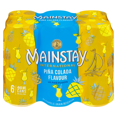 Mainstay Pina Colada Flavour Island Fusion 6 x 440ml | PnP