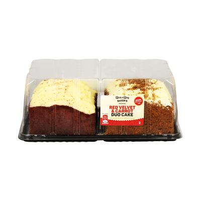 PnP Red Velvet & Carrot Cake Duo Cake | PnP