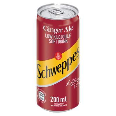 Schweppes Ginger Ale Can 200ml | PnP