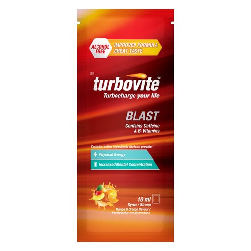 Turbovite Blast Alcohol Free Syrup 10ml | PnP