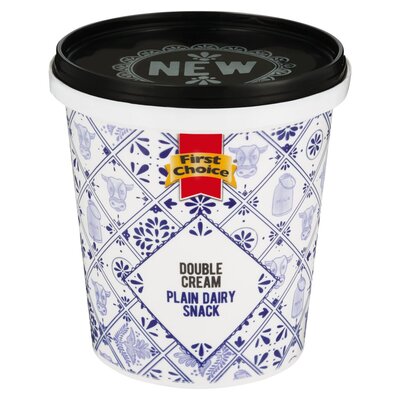 First Choice Double Cream Plain Dairy Snack Yoghurt 1kg | PnP