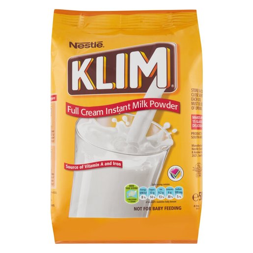 Klim Full Cream Milk Powdered Sachet 500g | PnP