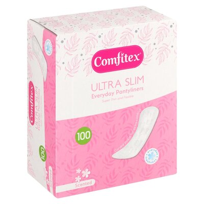 Comfitex Scented Ultra Slim Pantyliners 100 Pack | PnP