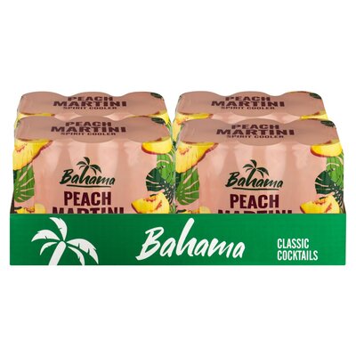 Bahama Peach Martini Spirit Cooler 24 x 440ml | PnP
