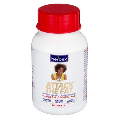 Herbex Attack The Fat Tabs 40ea | PnP