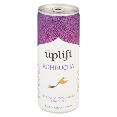 Uplift Blueberry Promegranate Kombucha 250ml | PnP