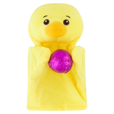 PnP Chick Hand Puppet with Milk Chocolate Hollow Egg 20g | PnP