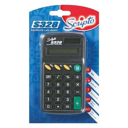 Scripto Calculator S328 8 Digit | PnP