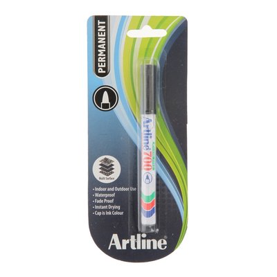 Artline Black Permanent Marker Ek70 | PnP