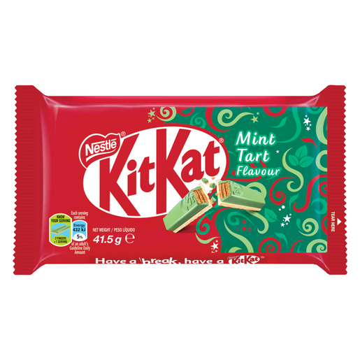 Nestle KitKat 4 Finger Mint Tart Chocolate 41.5g | PnP