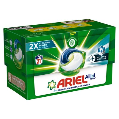 Ariel Liquid Detergent Capsules 21 Pack | PnP