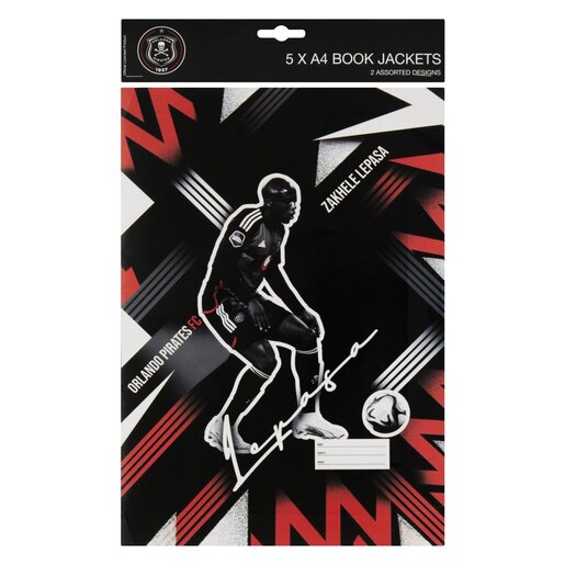 Creative Orlando Pirates A4 Book Jackets | PnP
