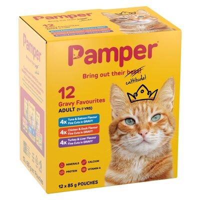 Pamper Fine Cuts Multipack Gravy 12 x 85g | PnP