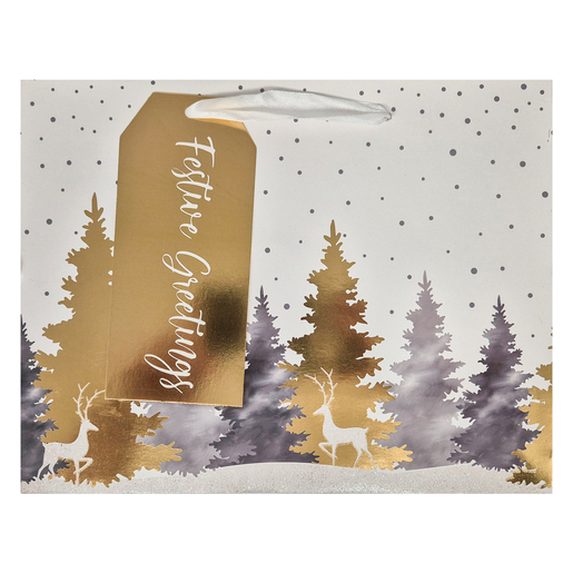 Creative Medium Sparkle Forest Landscape Gift Bag | Smart Price ...