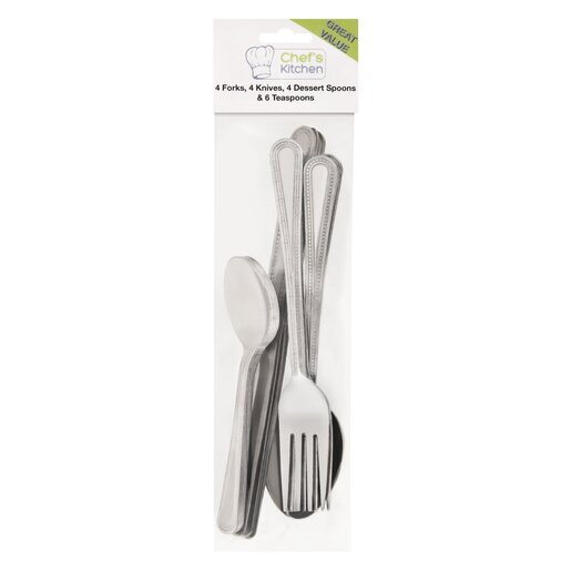 Chef's Kitchen Cutlery Set 18 Piece | PnP