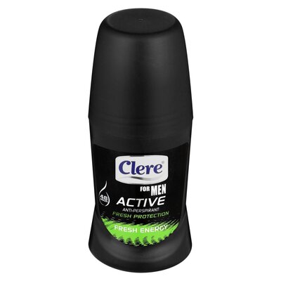 Clere for Men Roll On Deo Fresh Energy 50ml | PnP