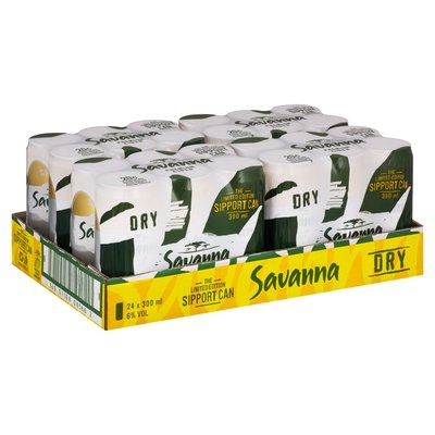 Savanna Dry Can 24 x 300ml | PnP