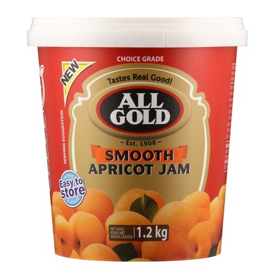 All Gold Jam Smooth Apricot 1.2kg | PnP