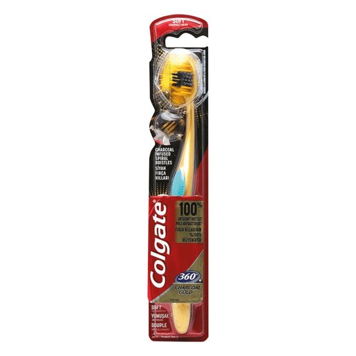 Colgate 360 Charcoal Gold Toothbrush | PnP