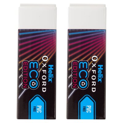 HELIX OXFORD CE ERASERS 2PK BLUE | Smart Price Specials | PnP Home