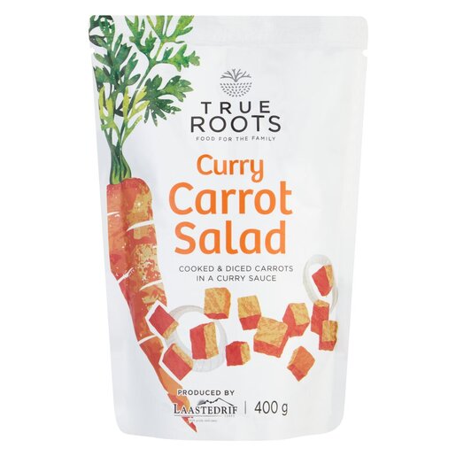 True Roots Curry Carrot Salad | PnP