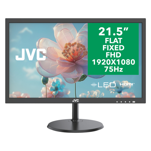 JVC 21.5 Inch Flat Fixed FHD Monitor 1920 x 1080 75Hz | Smart Price ...