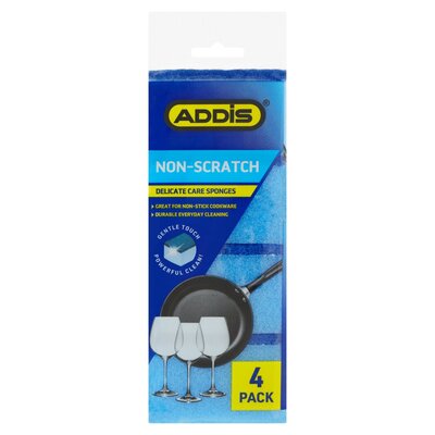 Addis Heavy Duty Sponge Scourers 4 Pack | PnP