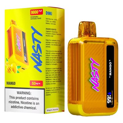 NASTY 9000 PUFF MANGO 50MG | PnP