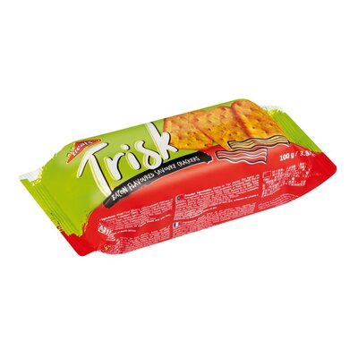 Tasty Treats Trisk Crackers Bacon 100g | PnP
