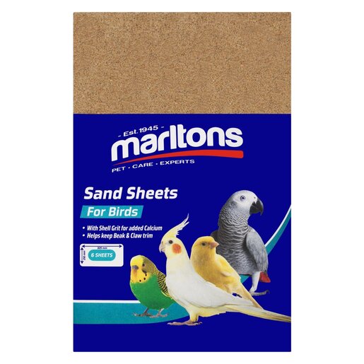Marltons Sand Sheets For Birds | PnP