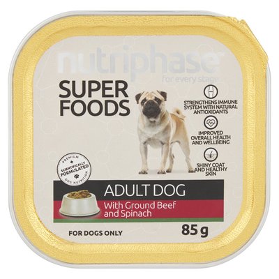 Nutriphase D Ground Beef & Spinach 85g | Smart Price Specials | PnP Home