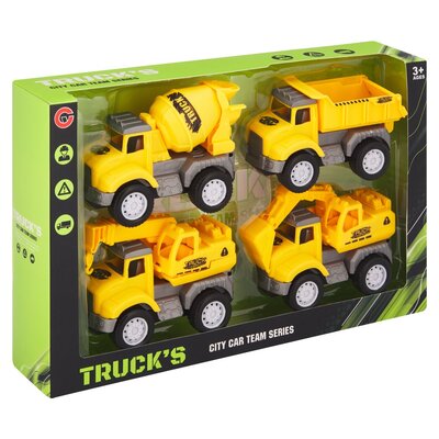 City Car Team Construction Vehicles 4 Pack | Smart Price Specials | PnP ...