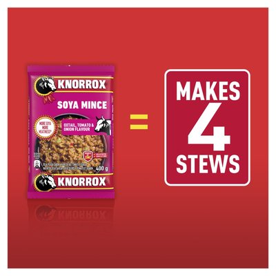 Knorrox Oxtail Tomato & Onion Soya Mince 400g | PnP