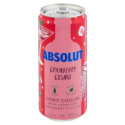 Absolut Cranberry Cosmo Spirit Cooler 300ml | PnP