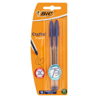 BIC Blue Clic Ballpoint Pen 2 Pack | PnP