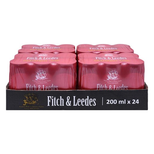 Fitch & Leedes Grapefruit Tonic 200ml x 24 | PnP