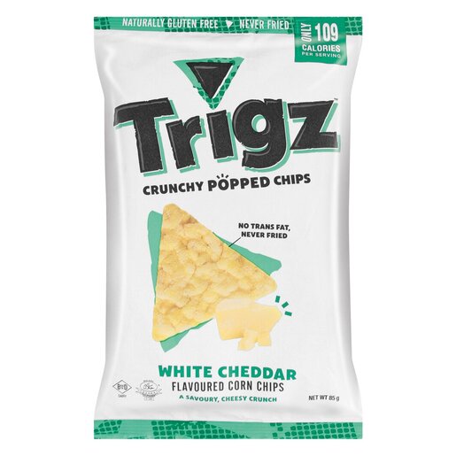 Trigz White Cheddar Crunchy Popped Chips 85g | Smart Price Specials ...