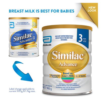 Similac Advance 3 Growing-Up Formula 1-3 Years 900g | PnP