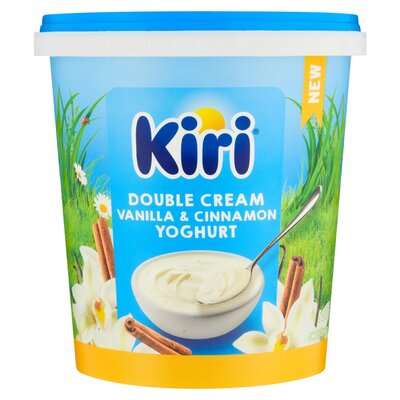 Kiri Vanilla & Cinnamon Double Cream Yoghurt 900g | PnP