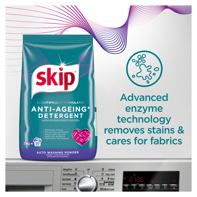 Skip Stain Removal Auto Washing Powder Detergent 2kg | PnP