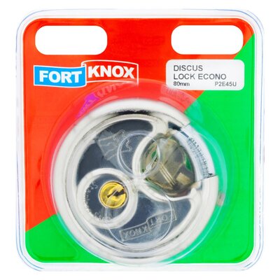 Fort Knox Discus Econo Stainless Steel Lock 80mm | Smart Price Specials ...