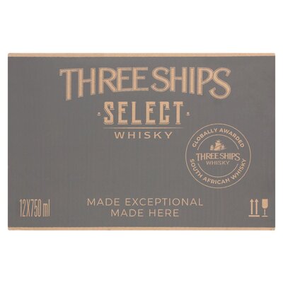 Three Ships Premium Select Whisky 750ml x 12 | Smart Price Specials ...