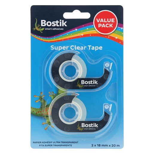 Bostik Clear Tape Dispenser Value 2 Pack | Smart Price Specials | PnP Home